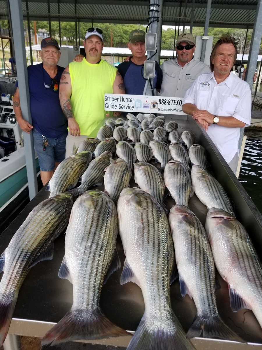 Lake Texoma Fishing Reports | Striper Guide Stephen Andre